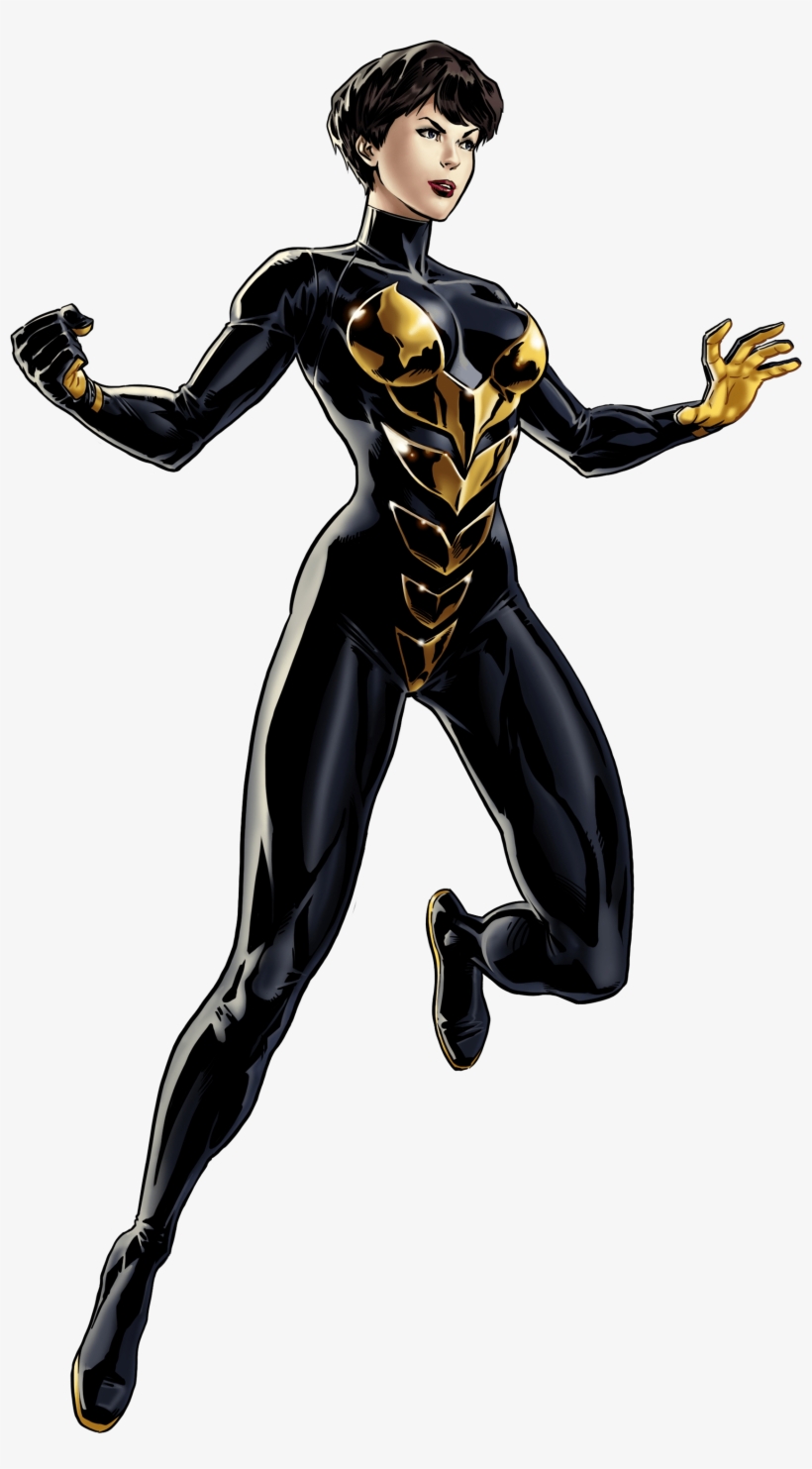 Wasp Marvel Character - Free Transparent PNG Download - PNGkey