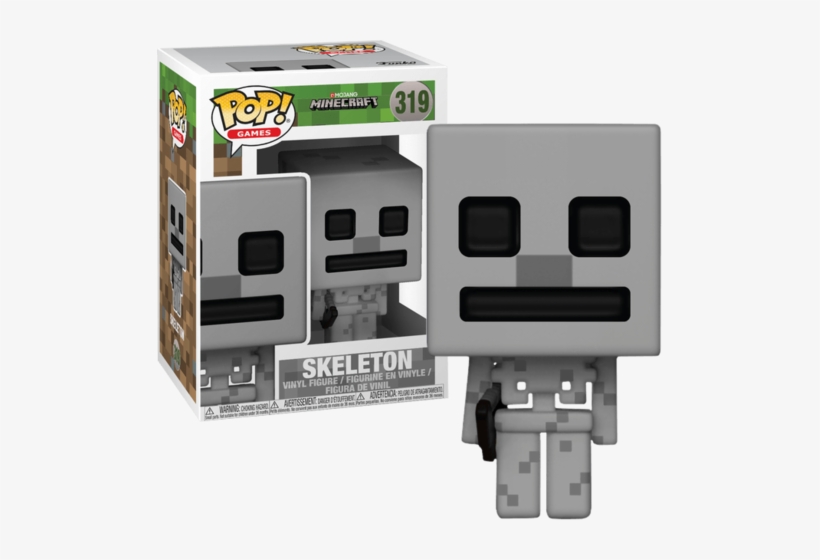 Skeleton - Pop Minecraft - Free Transparent PNG Download - PNGkey