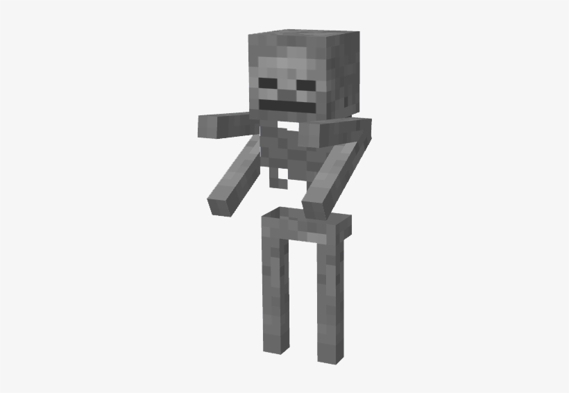 Minecraft Skeleton Clipart - Chair - Free Transparent PNG Download - PNGkey