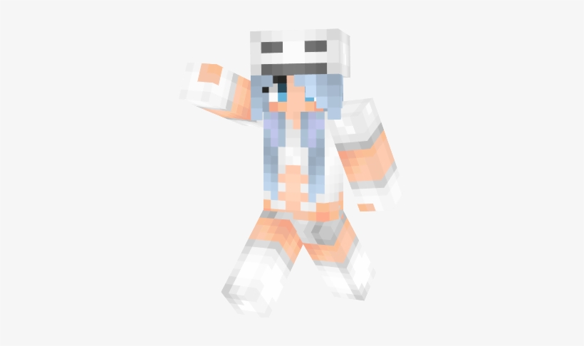 Skeleton Girl Website - Png Skin De Minecraft Chicas - Free Transparent ...