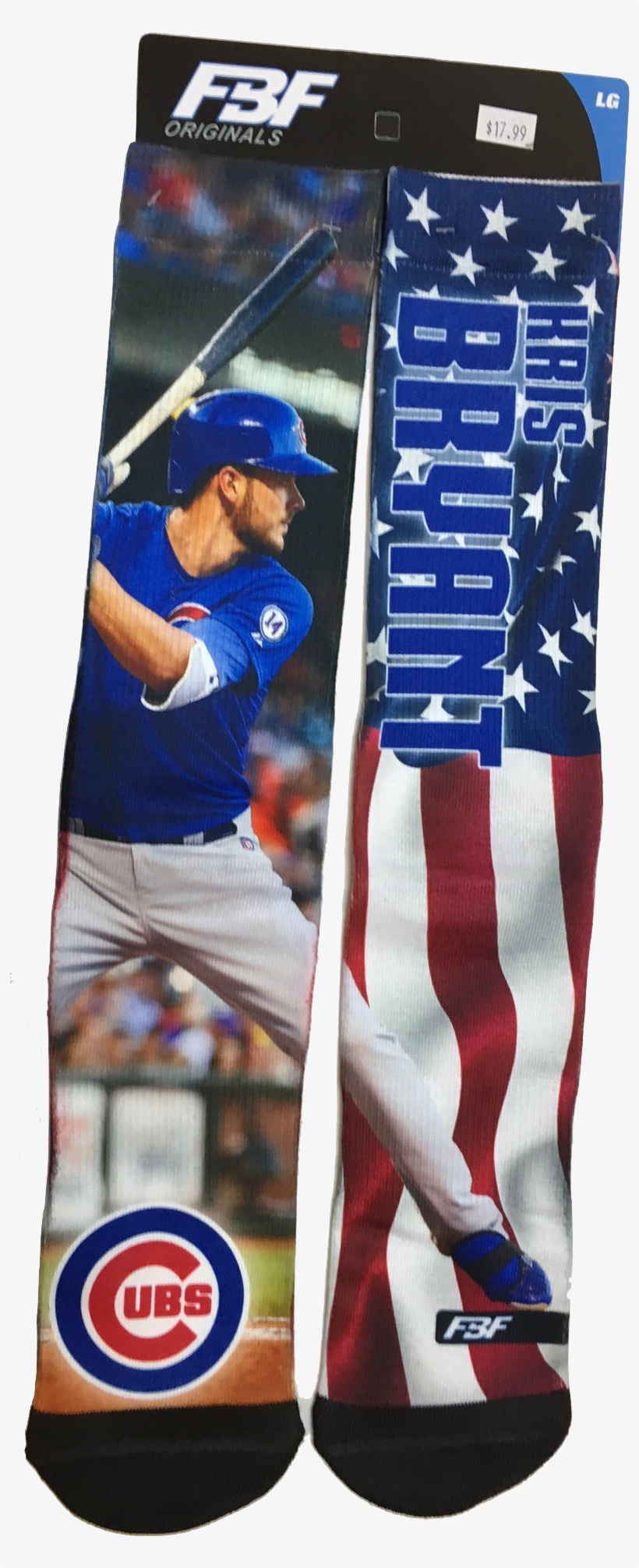 Officially Licensed Mlb Stars And Stipes Men's Socks - Baseball Player ...