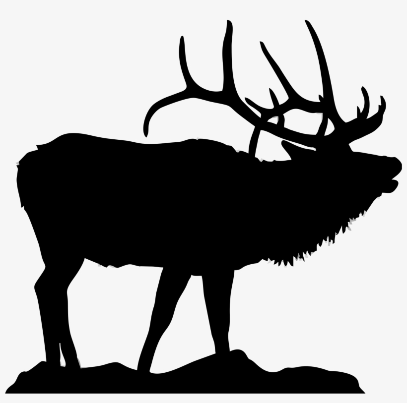 Elk Clipart Elk Silhouette 8 Png - Elk Silhouette Clipart - Free ...