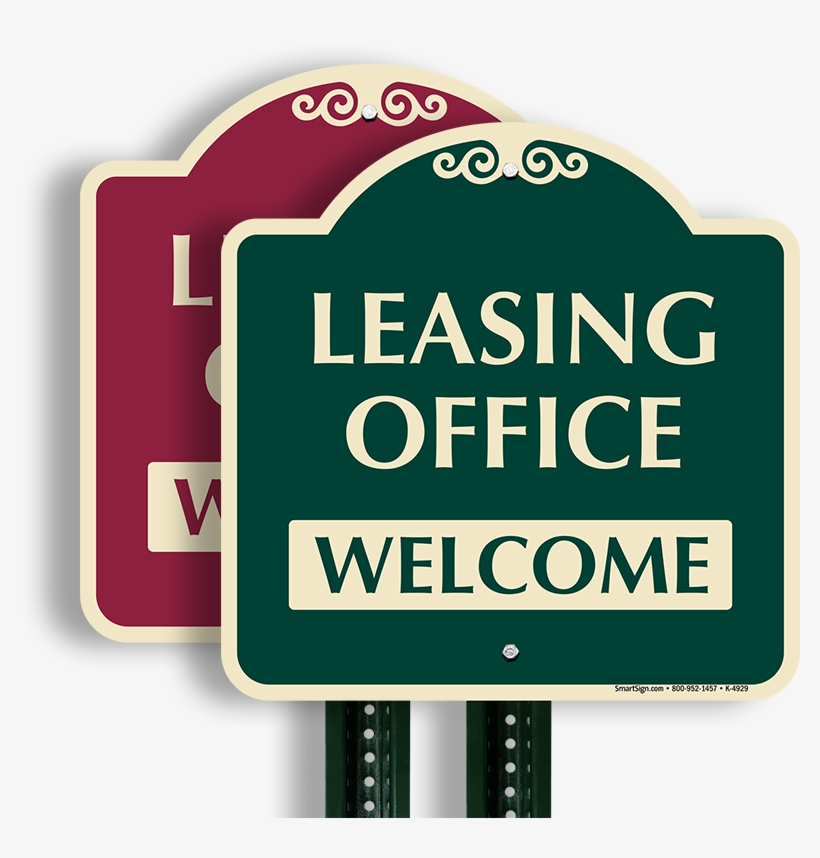 Leasing Office Welcome Sign - Reserved For [your Name] Employee Of The ...