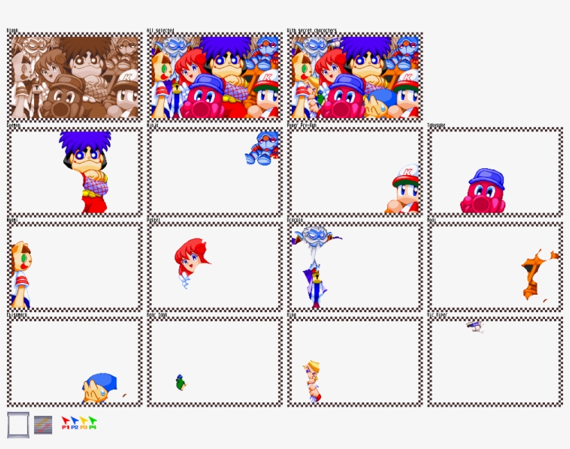 Click For Full Sized Image Character Select - Konami Krazy Racers ...