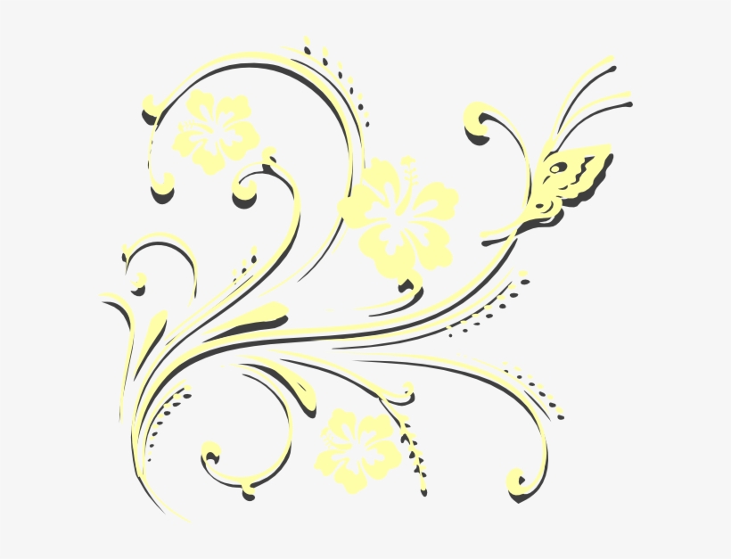 How To Set Use Butterfly Scroll Clipart - Free Transparent PNG Download ...