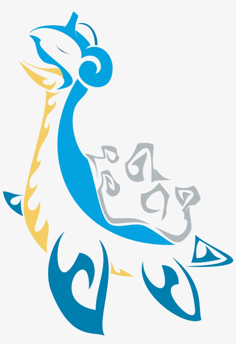 Color Lapras By Argentine123-d32y9l2 - Tatuaje Lapras - Free ...