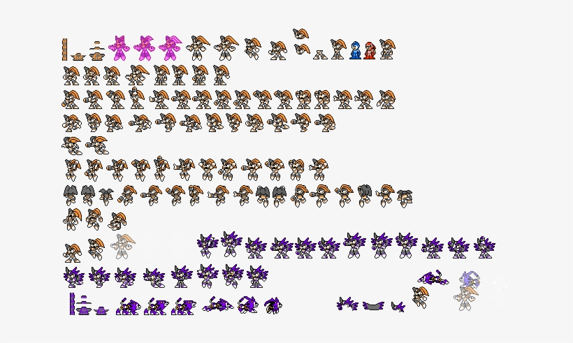 November 18th, 2012, - Megaman X Bass Sprites - Free Transparent PNG ...