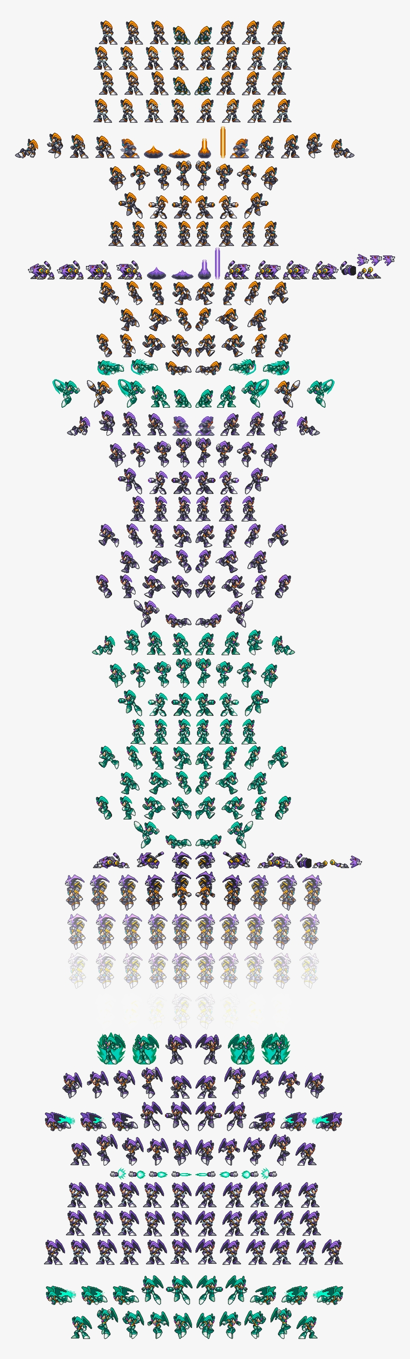 Megaman Battle Network Bass Sprite