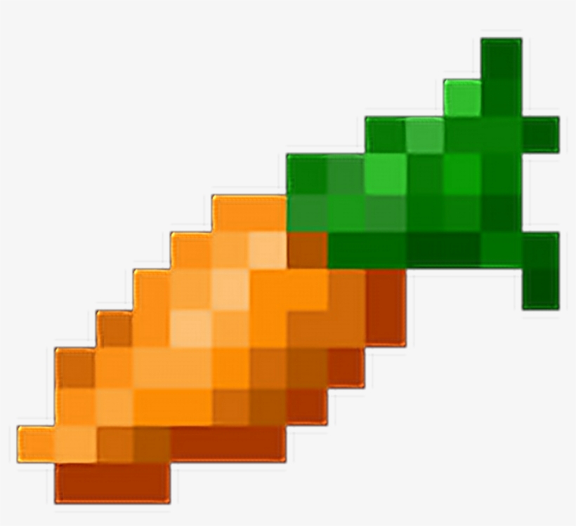 Minecraft Carrot - Free Transparent PNG Download - PNGkey