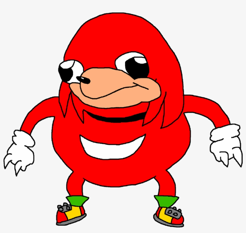 Ugandan Knuckles Png Vector Royalty Free Download - Ugandan Knuckles ...