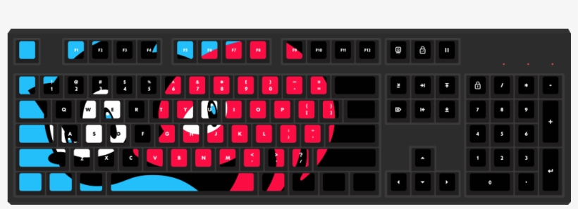 And Knuckles By Philip Askins 104-key Custom Mechanical - Logitech ...