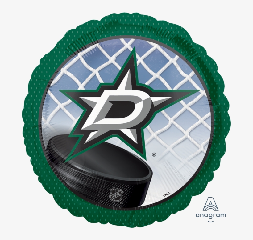 18" Dallas Stars Nhl Mylar Balloon - Mylar Balloons - Free Transparent ...