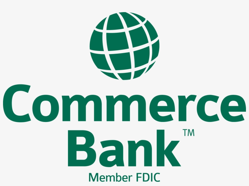 Commerce Fdic Stacked Pms342 Tm - Commerce Bank Logo - Free Transparent ...