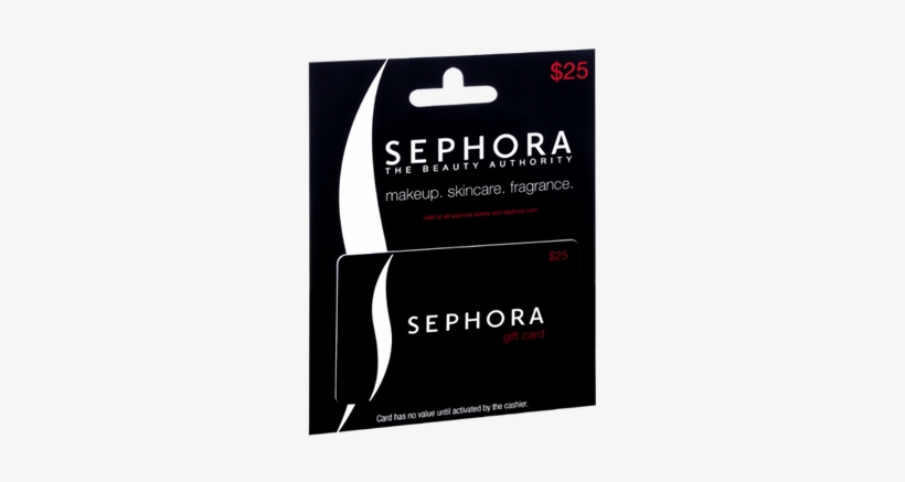Sephora Gift Card $25 - Free Transparent PNG Download - PNGkey