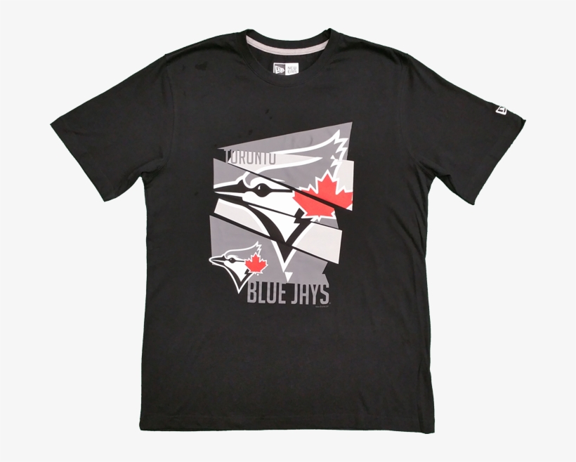 Toronto Blue Jays New Era Broken Logo Black Tee - Mindofrez Merch Relax ...