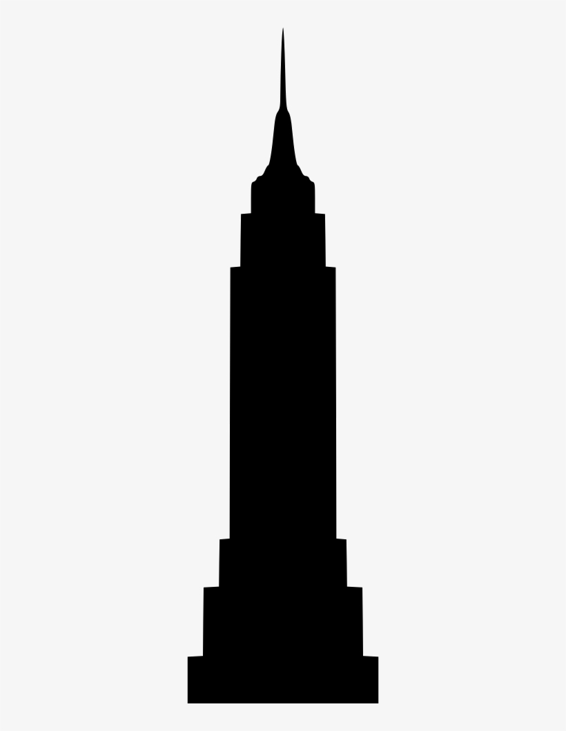 Empire State Building - Empire State Building Black Png - Free ...