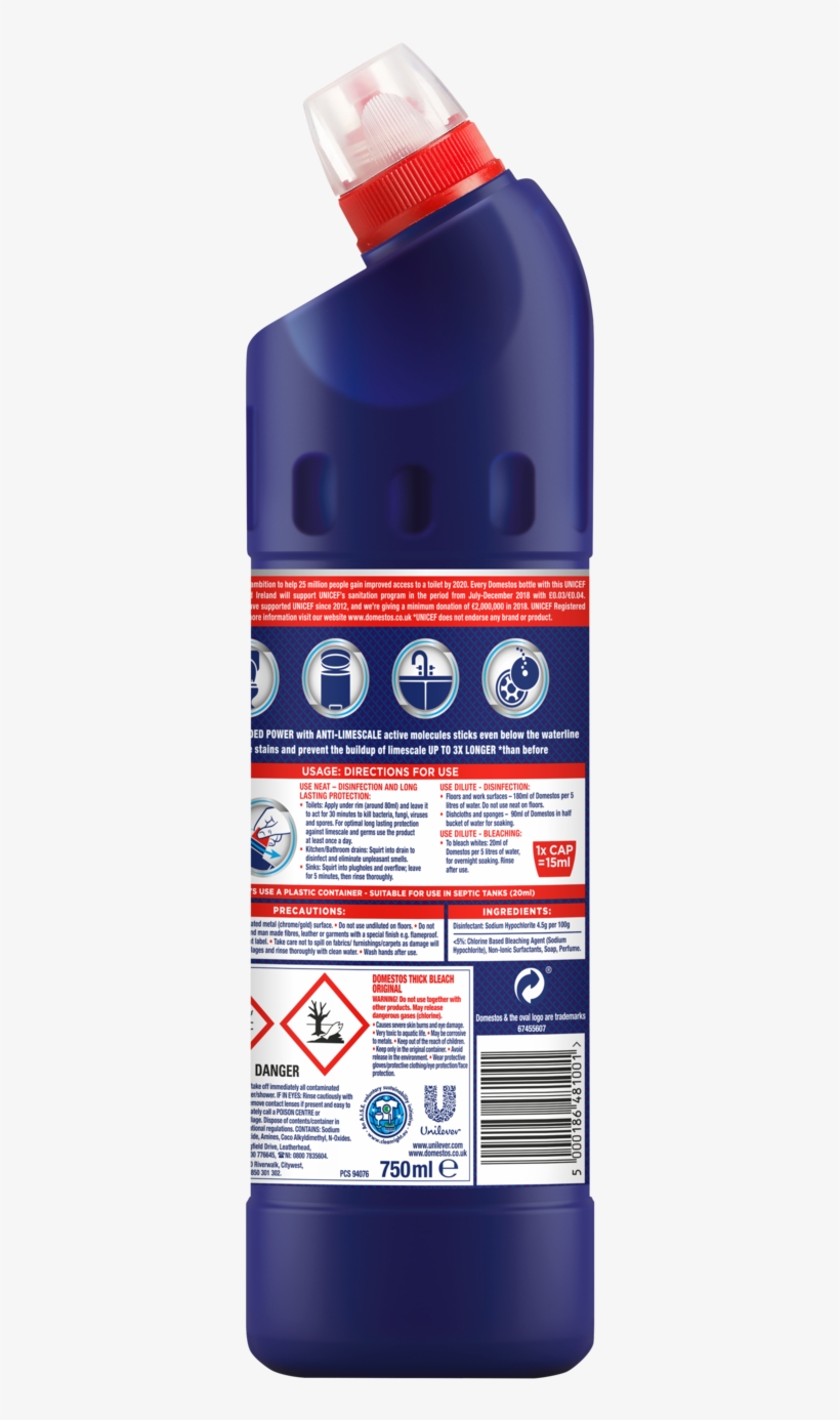 Domestos - Free Transparent PNG Download - PNGkey