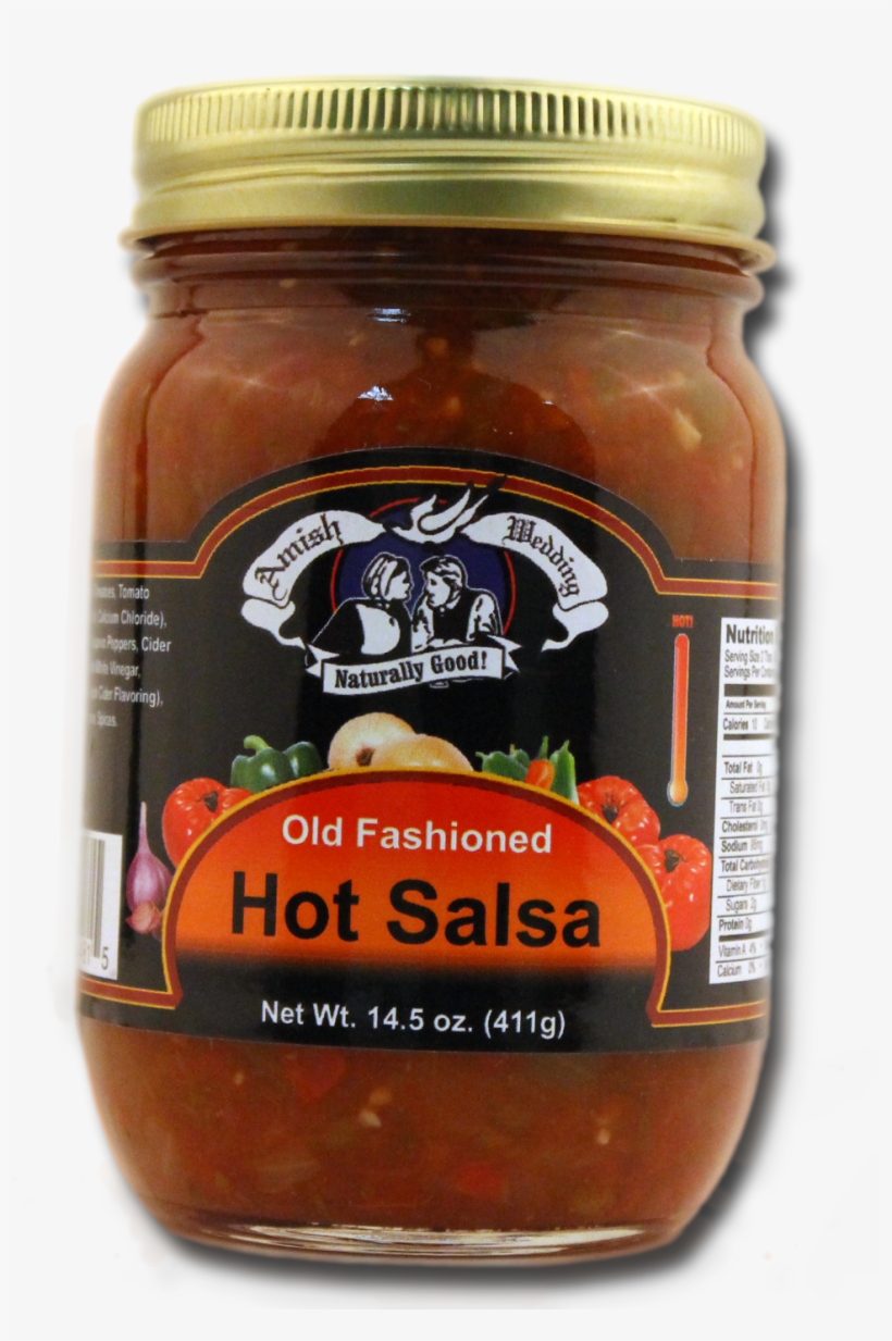 Hot Salsa - Troyer Amish Wedding Hot Salsa - 14.5 Oz. - Free ...