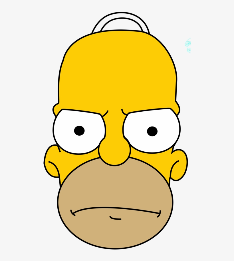 Homer Simpson Face Render Png By 8scorpion-d6mtcmo - Face Homer Png ...