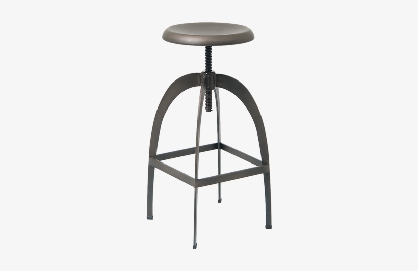 Indoor Industrial Steel Bar Stool With Archway Legs - Lpd Shoreditch ...