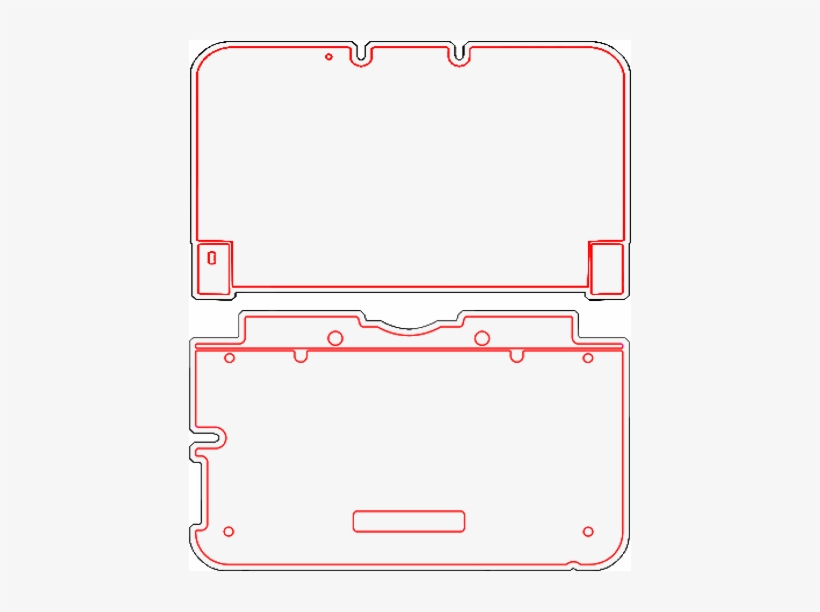 3ds Xl Skin Templates - New Nintendo 3ds Xl Skin Template - Free ...