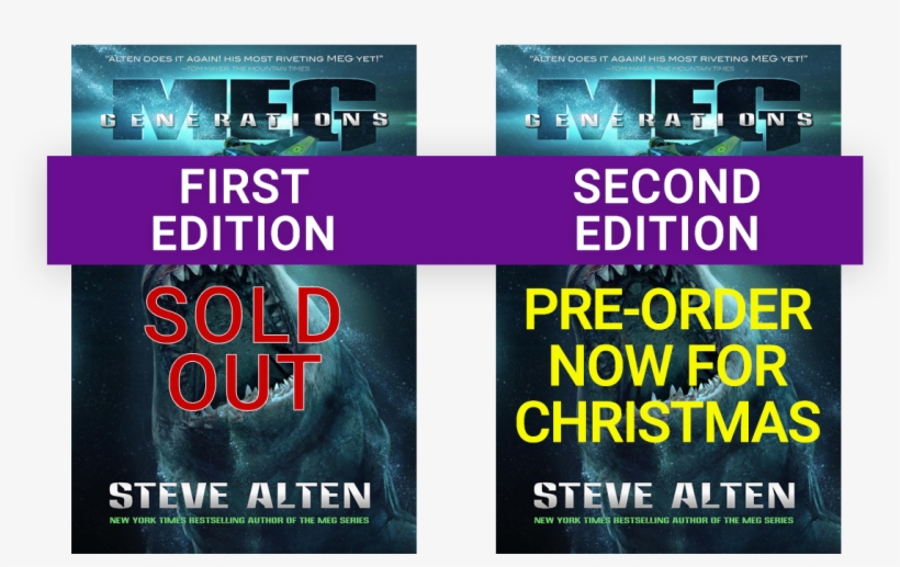 Meg Generations Second Edition Pre Order - Poster - Free Transparent ...