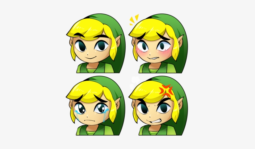 Toon Link Emotes By Jc303 - Toon Link Emote - Free Transparent PNG ...