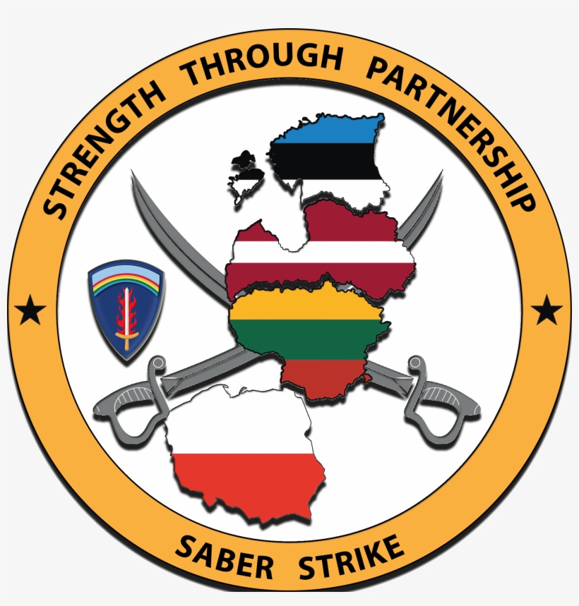 Saber Strike Logo - Exercise Saber Strike 2018 - Free Transparent PNG ...