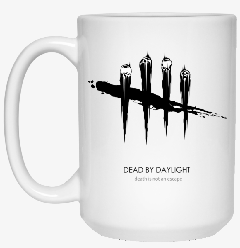 Dead By Daylight White Mug - Dead By Daylight Logo - Free Transparent ...