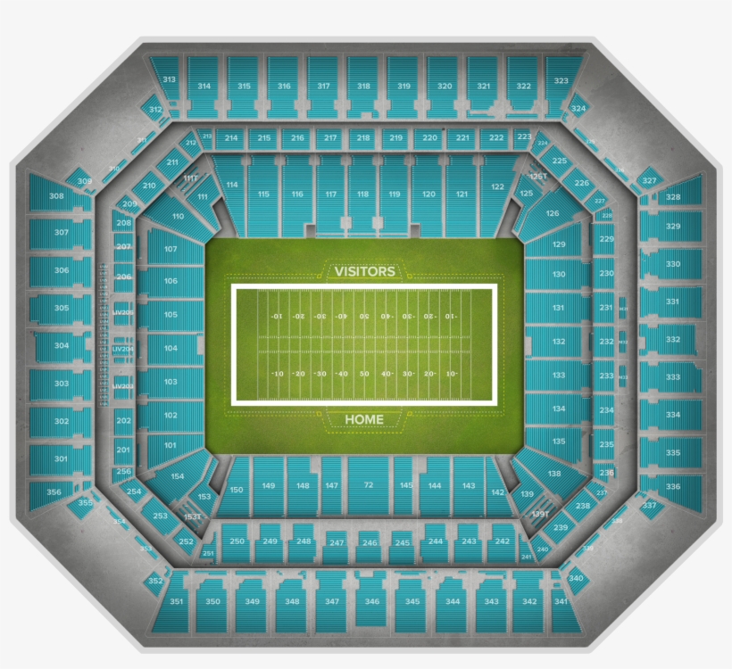 The Hard Rock Joint Seating Chart Hard Rock Stadium Section 327 Free