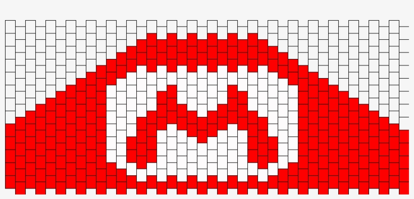 Mario Head Band Cuff Kandi Pattern - Yebisu Garden Place - Free ...