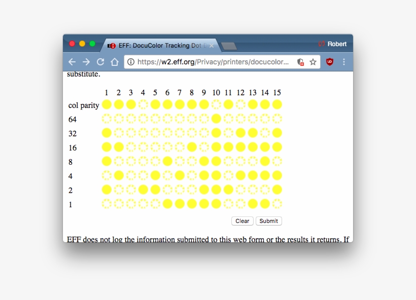 Reality Winner Was Outed By Invisible Dot Patterns - Hp Printer Yellow ...