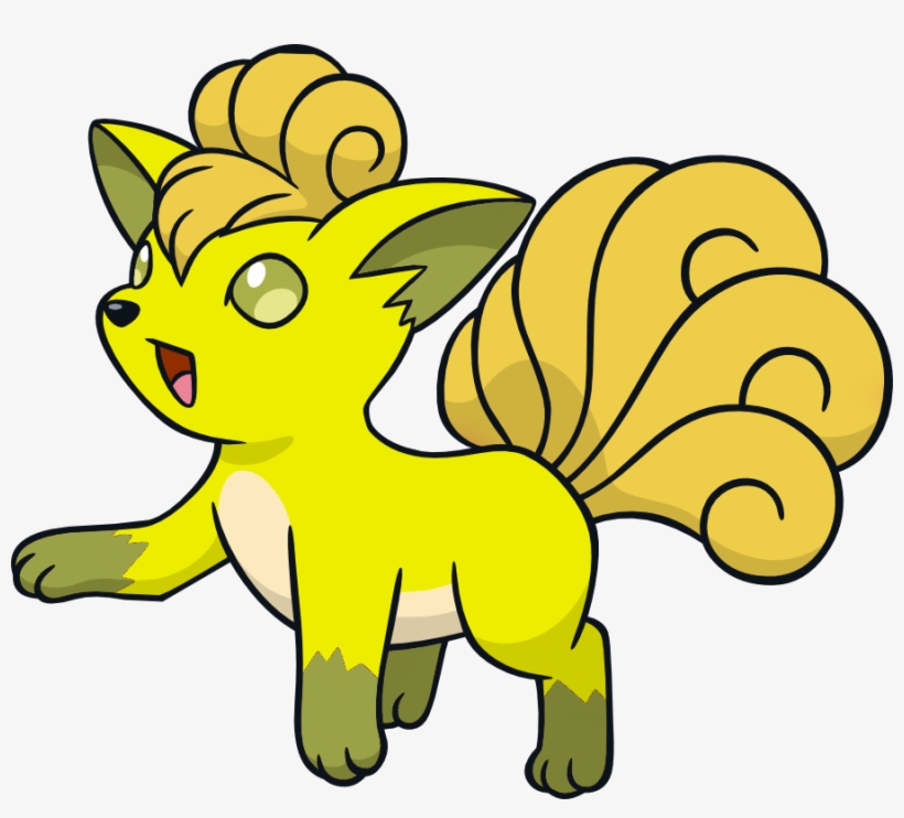 Shiny Vulpix Dw - Vulpix Shiny - Free Transparent PNG Download - PNGkey
