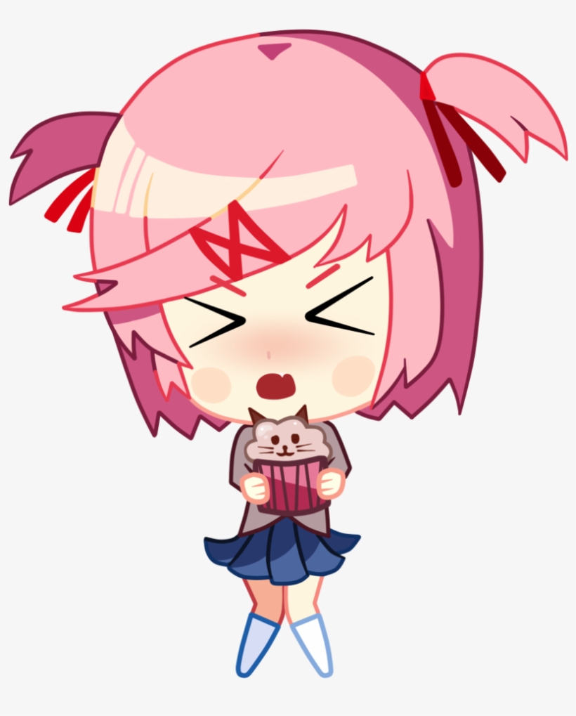 Ddlc Sticker Png Clip Art Freeuse Library - Doki Doki Literature Club ...