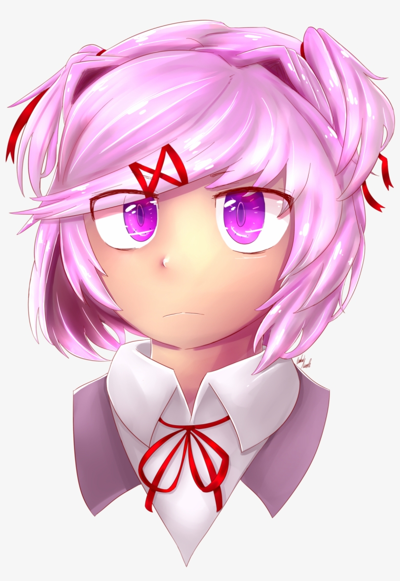Have A Natsuki Probably One Of, If Not My Best Piece - Cartoon - Free ...