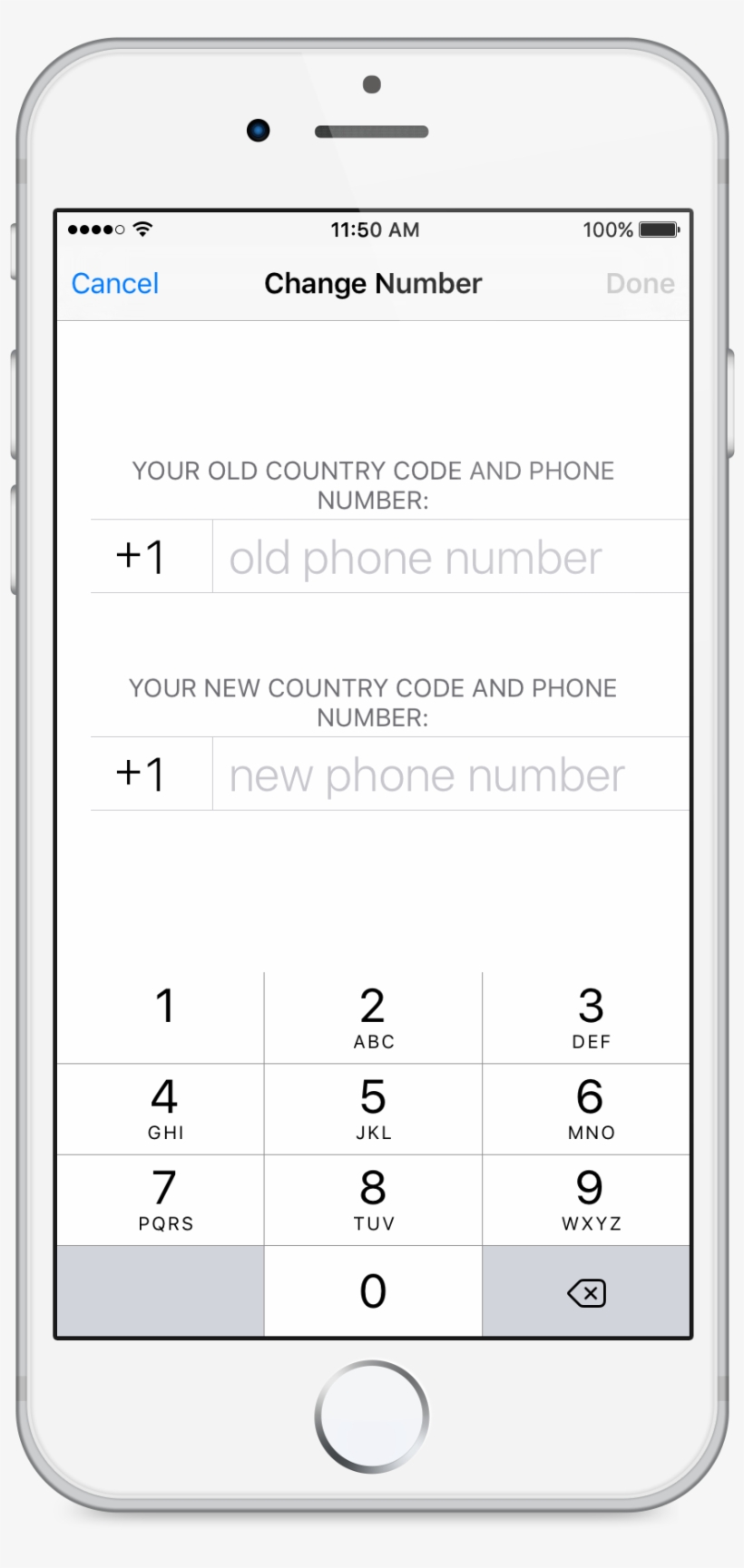 Changing Your Phone Number - Tempro Cbl Smart Thermometer, Smart ...