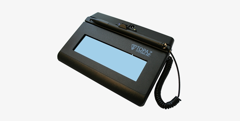 Electronic Signature Pad - Topaz Signaturegem Lcd 1x5 T-lbk462 Series ...