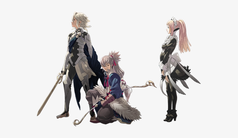 Corrin, Takumi, Felicia - Fire Emblem Fates Male Corrin - Free ...