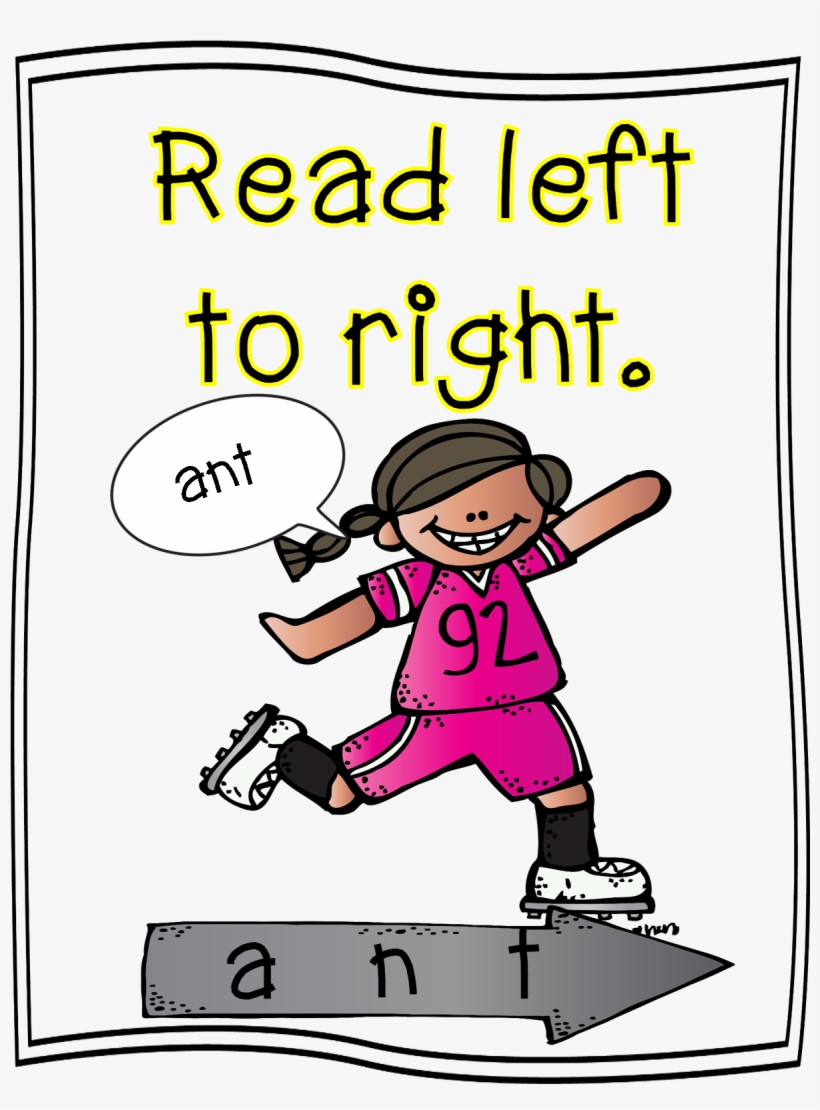 Word Strategy Posters - Read Left To Right - Free Transparent PNG ...