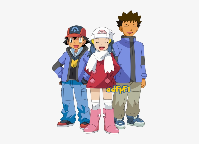 Brock Pokemon Png - Platinum And Empoleon - Free Transparent PNG ...