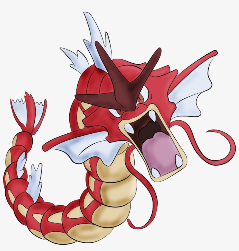 Pokemon Gyarados Shiny - Free Transparent PNG Download - PNGkey
