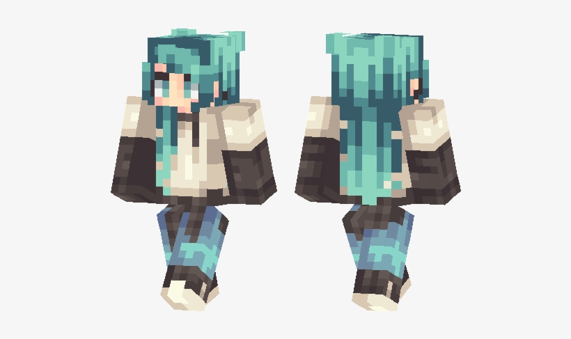 People - Detailed Minecraft Skins Girl - Free Transparent PNG Download ...