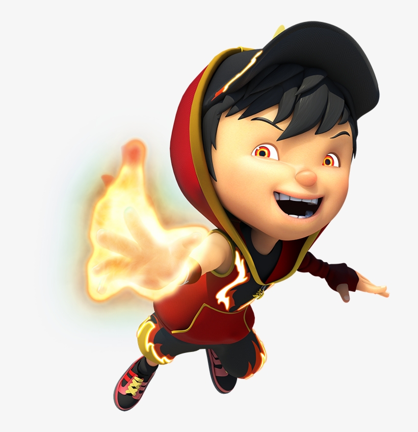 Boboiboy Fire - Boboiboy Blaze And Ice - Free Transparent PNG Download ...