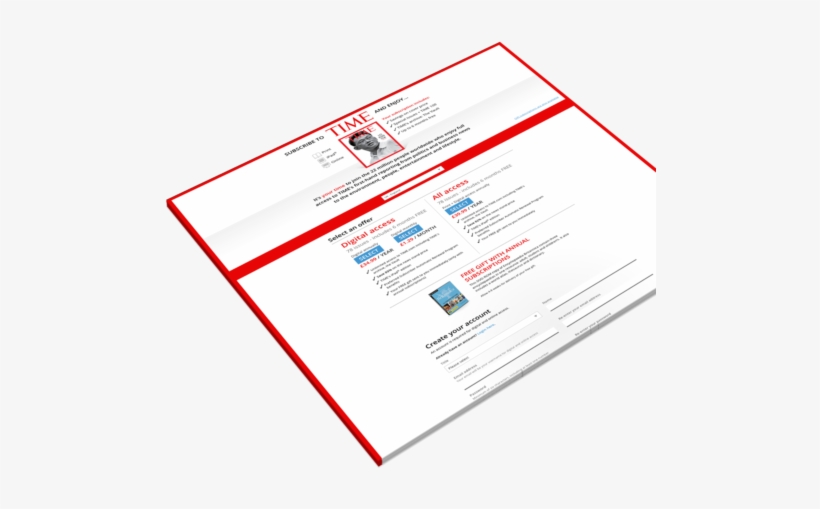 Time Magazine - Brochure - Free Transparent PNG Download - PNGkey