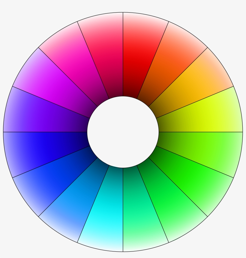 This Free Icons Png Design Of Hue Color Wheel With - Free Transparent ...