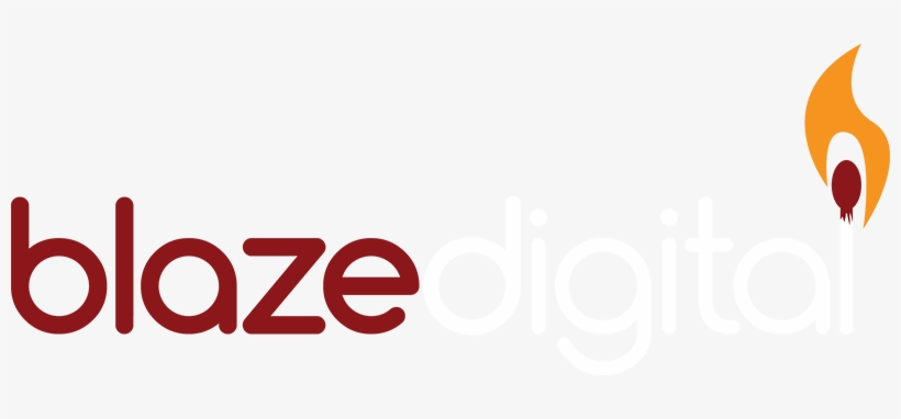 Main Logo Light Logo - Blaze Digital - Free Transparent PNG Download ...