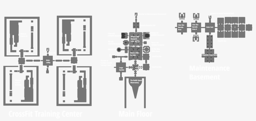 Clan Dojo - Warframe Dojo Layout - Free Transparent PNG Download - PNGkey