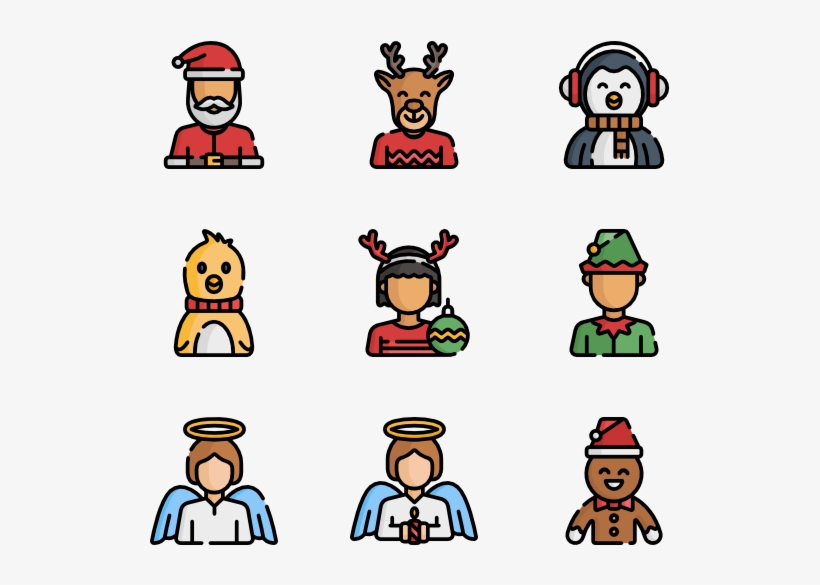 Christmas Avatars - Christmas Day - Free Transparent PNG Download - PNGkey