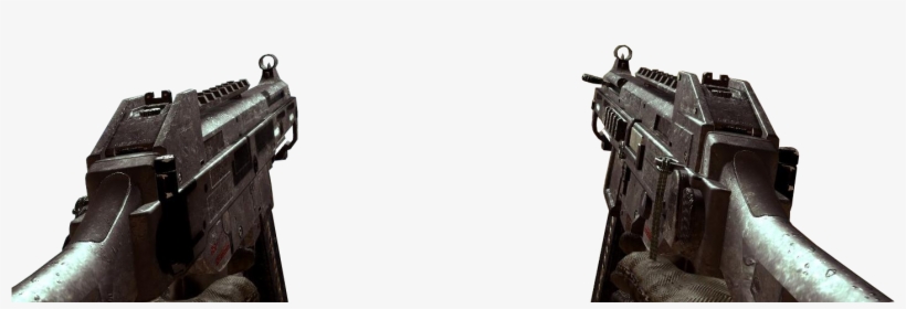 Creaking - Mw2 Dual Wield Ump - Free Transparent PNG Download - PNGkey