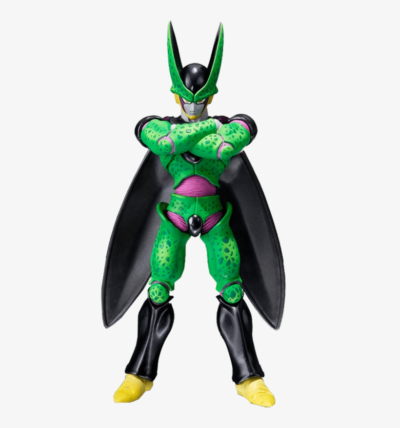 Boneco Perfect Cell - Bandai Dbz Perfect Cell Premium Color Sh Figuarts ...